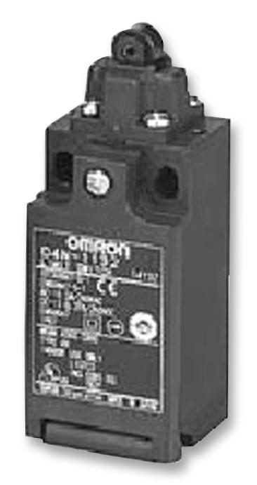 D4N-1132 - Omron Industrial Automation - Limit Switch, Top Roller Plunger, 1NO / 1NC