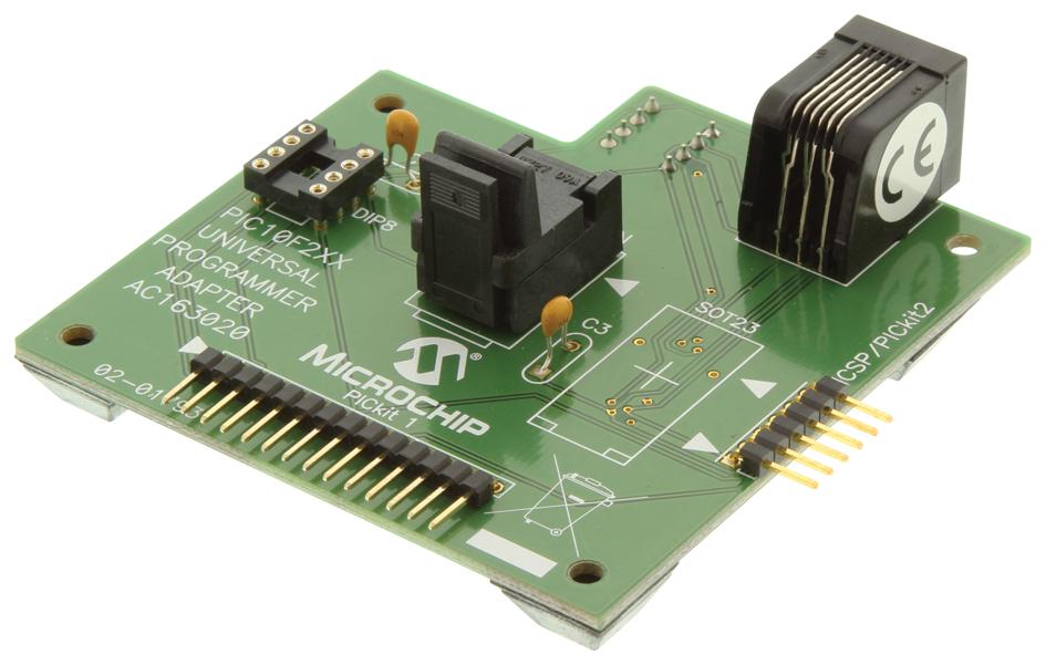 AC163020-2 - Microchip - Universal Programmer Adapter, For PIC10F2XX ...