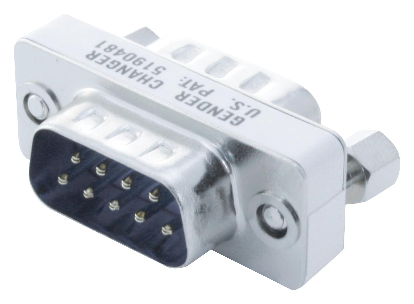 45-517-BU - Gc Electronics - D Sub Connector Adapter, RS-232, Standard D Sub