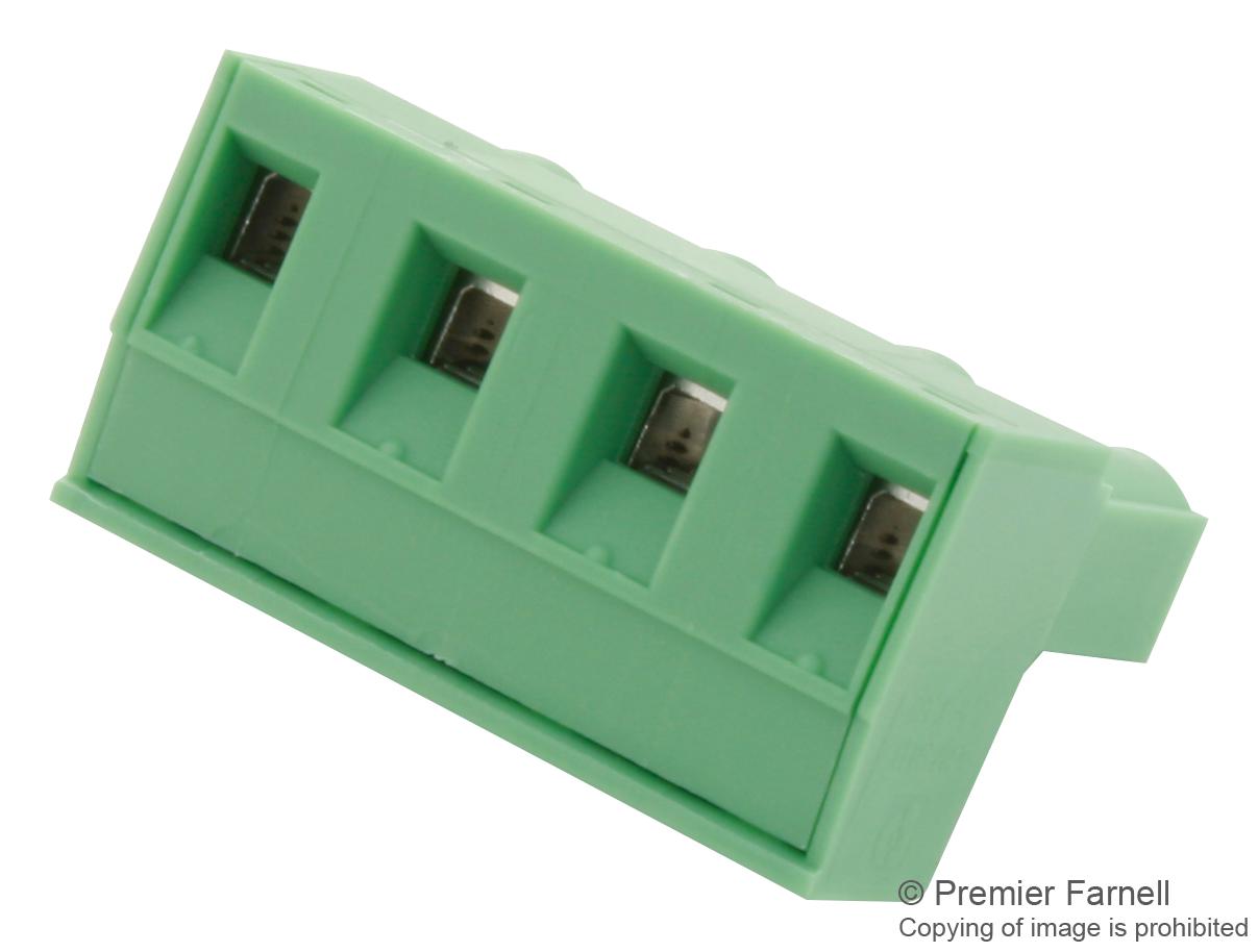 GMSTB2,5/4-ST-7,62 - Phoenix Contact - Pluggable Terminal Block, 7.62 mm, 4 Ways