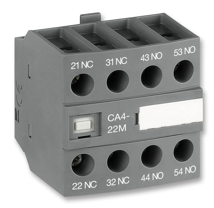 CA4-22M - Abb - Contact Block, Front, 2NO+2NC