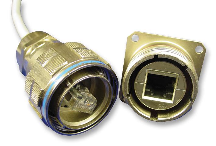 RJFTV6MG - Amphenol - PLUG, RJ45, RJF TV
