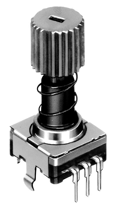 EC11E152U402 - Alps Alpine - Rotary Encoder, Push Lock, Mechanical