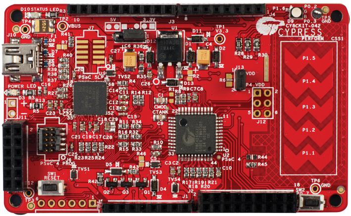 CY8CKIT-042 - Infineon - Development Kit, PSoC® 4 Pioneer Kit, PSoC ...
