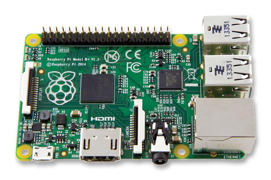 RASPBERRY-MODB+-512M - Raspberry-pi - SBC, Raspberry Pi B+, BCM2835