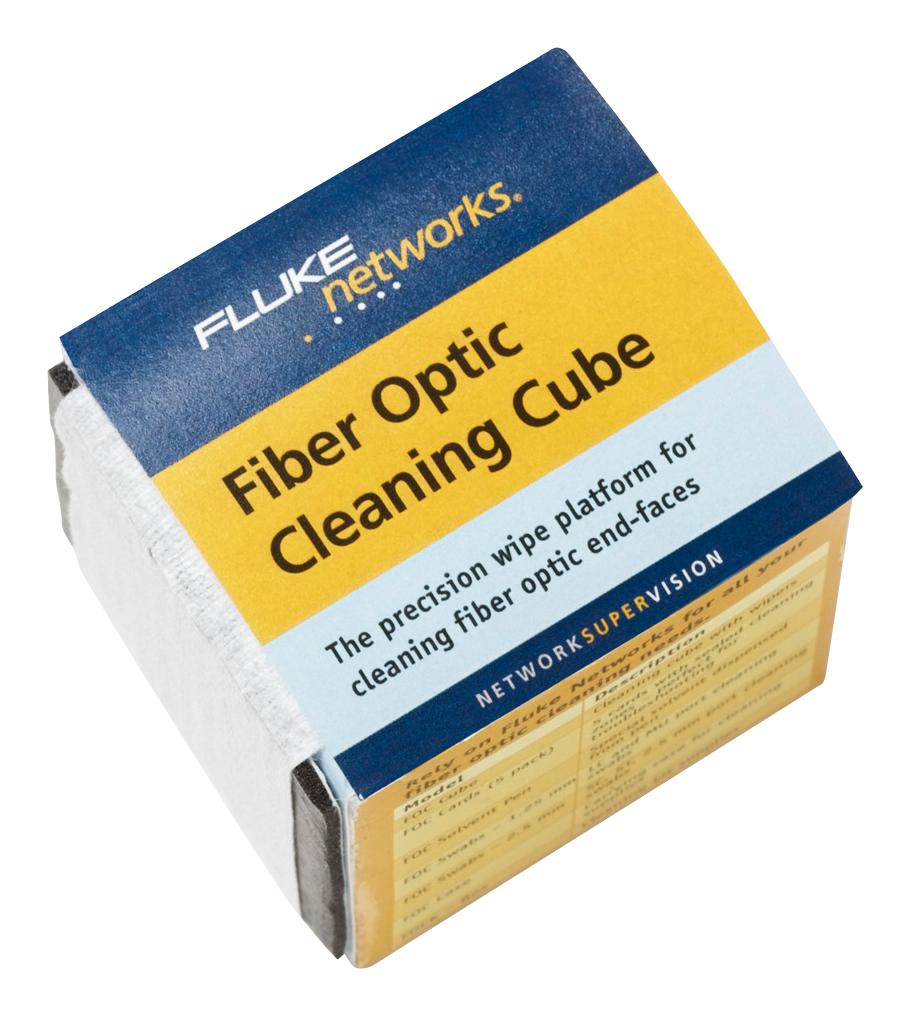 NFC-CUBE - Fluke Networks - Cleaner, 500Pk, Fibre Optic Connections