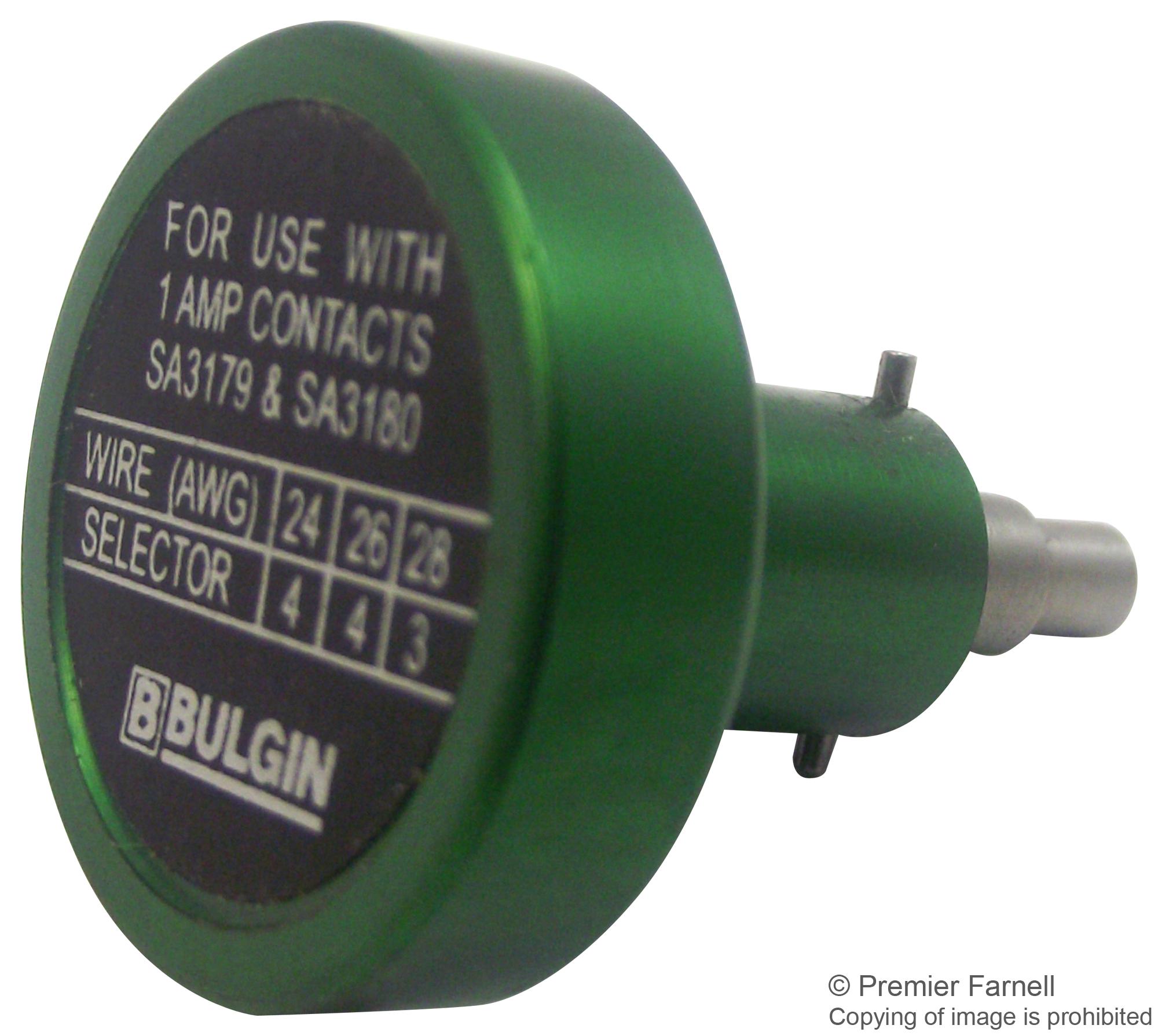 14025/2224 - Bulgin Limited - Crimp Tool Locator, Bulgin Buccaneer 4000 ...