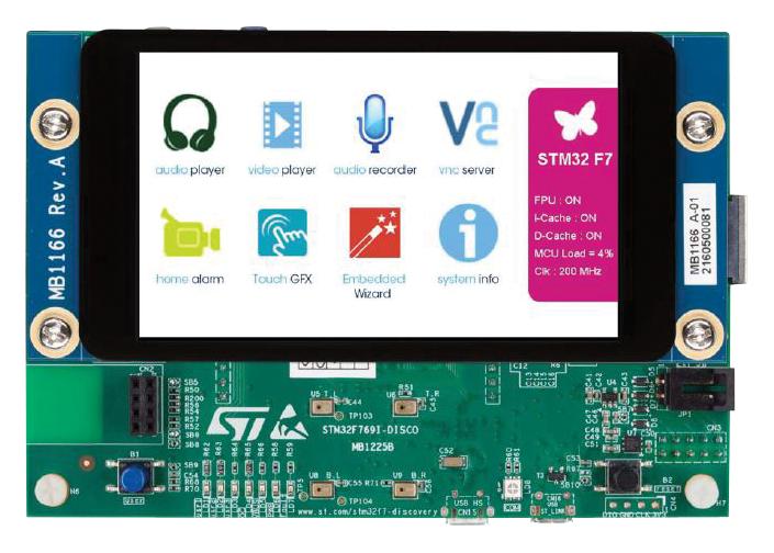 STM32F769I-DISCO - Stmicroelectronics - Discovery Kit, STM32F769NI MCU ...