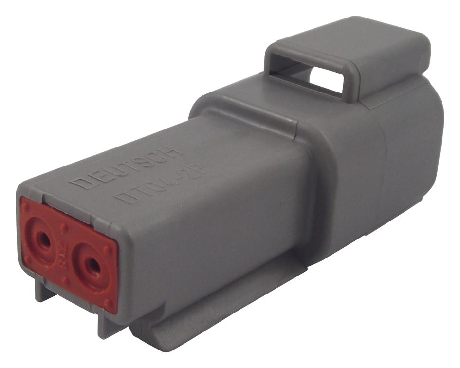 DT04-2P - Deutsch - Te Connectivity - Automotive Connector Housing, IP68, DT