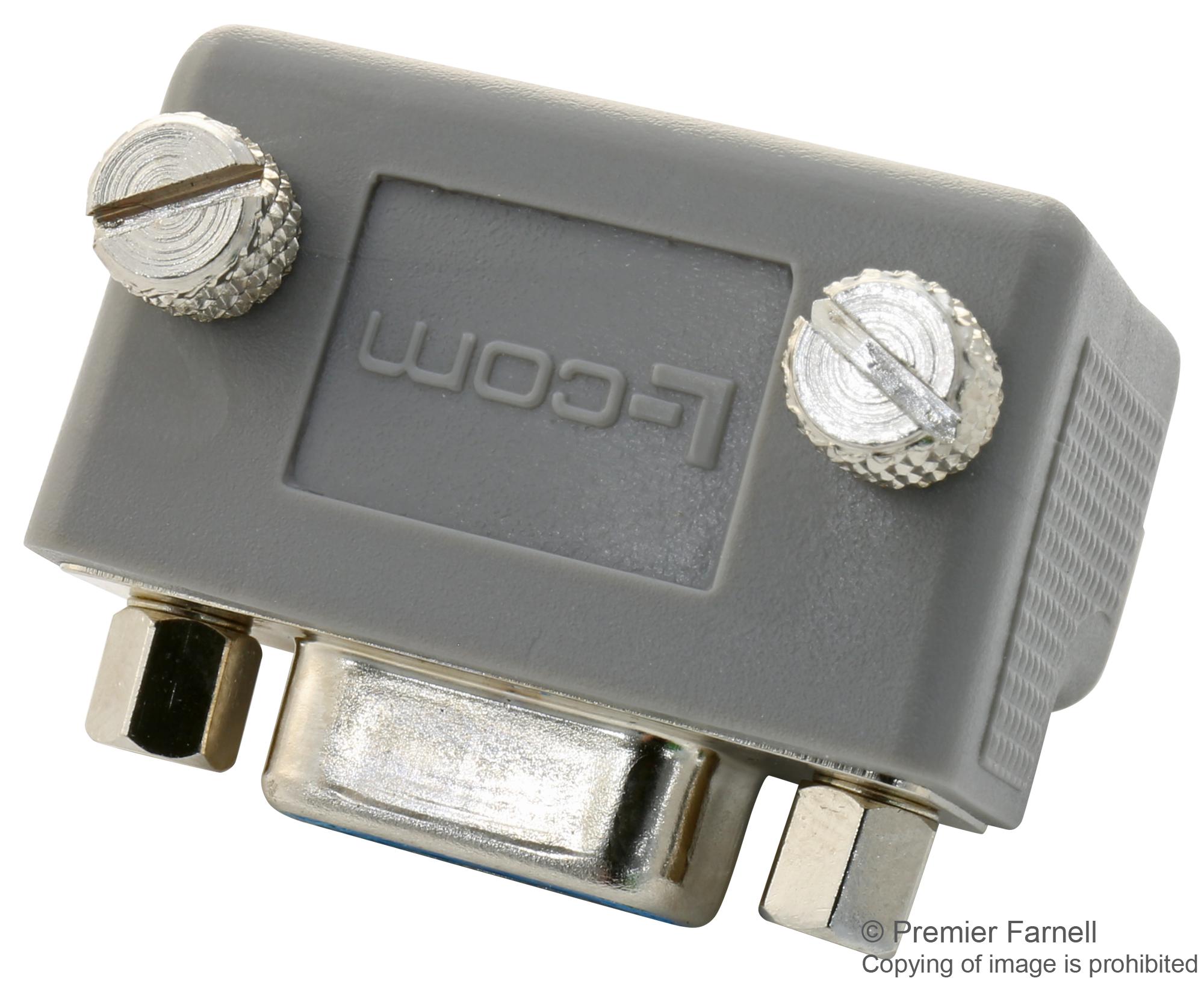 DG90H15MF1 - L-com - D Sub Connector Adapter, Right Angle, Low Profile