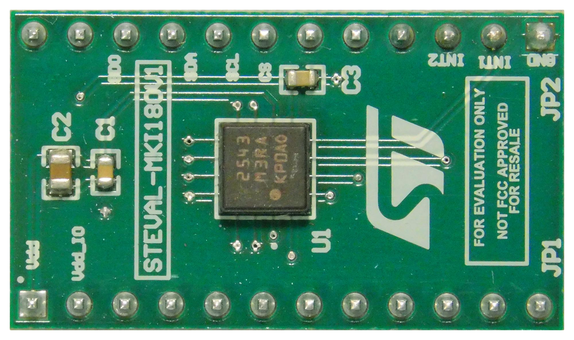 STEVAL-MKI180V1 - Stmicroelectronics - Adapter Board, LIS3DHH MEMS Digital Output Motion Sensor ...