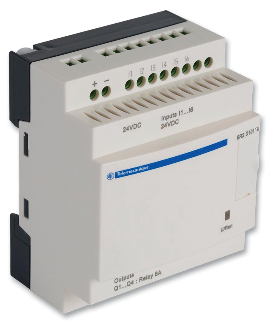 SR2D101FU - Schneider Electric - Smart Relay, Zelio Logic Series, 6 ...