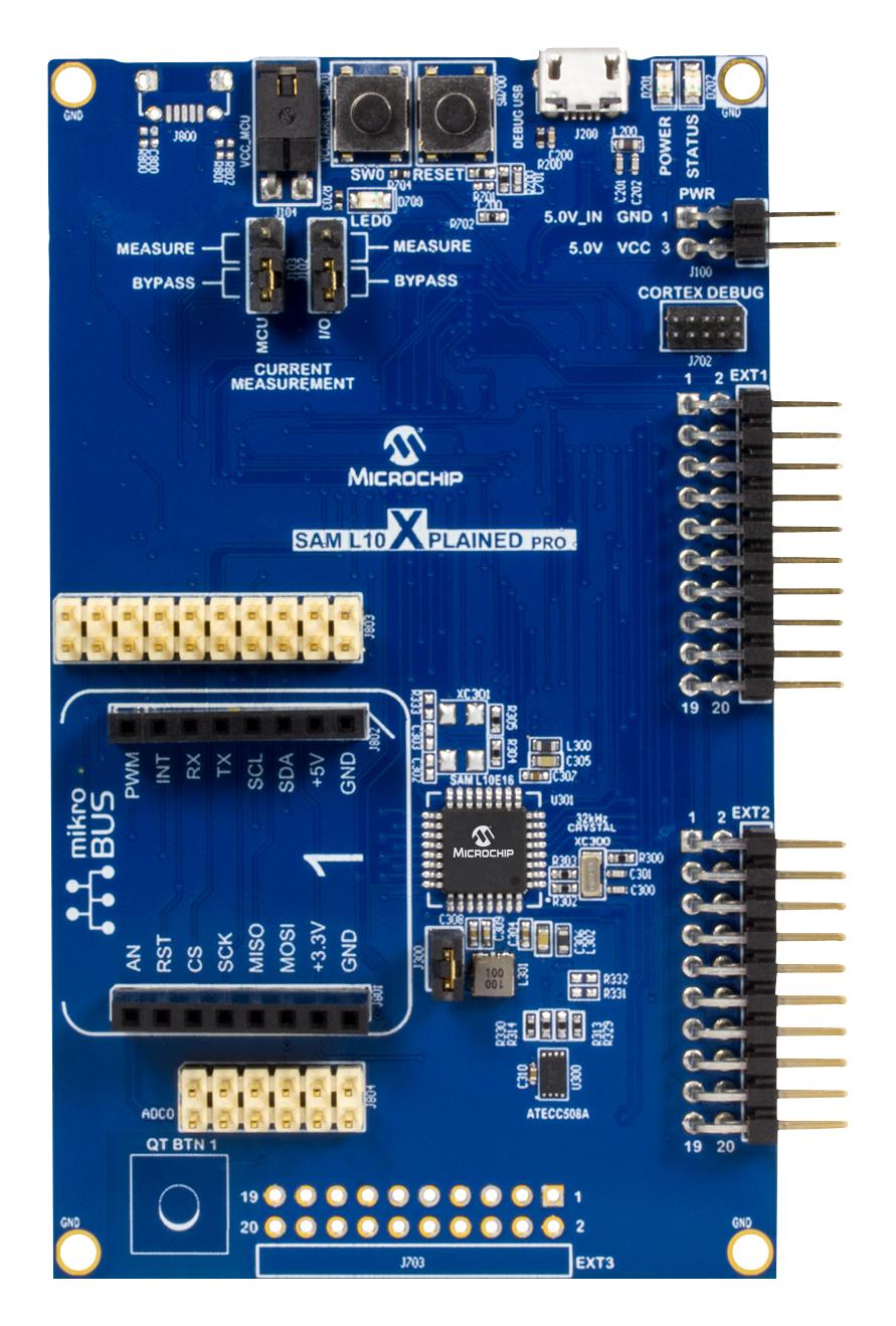 DM320204 - Microchip - Evaluation Kit, Xplained Pro, SAM L10 MCUs