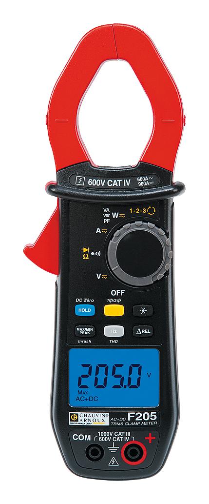 P01120925 - Chauvin Arnoux - Clamp Meter, True RMS, 600A