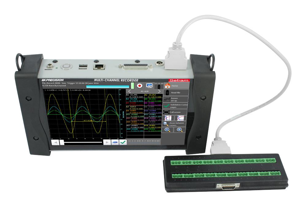 DAS240 - Sefram - Data Acquisition Unit, 20 Channels, 1 kSPS