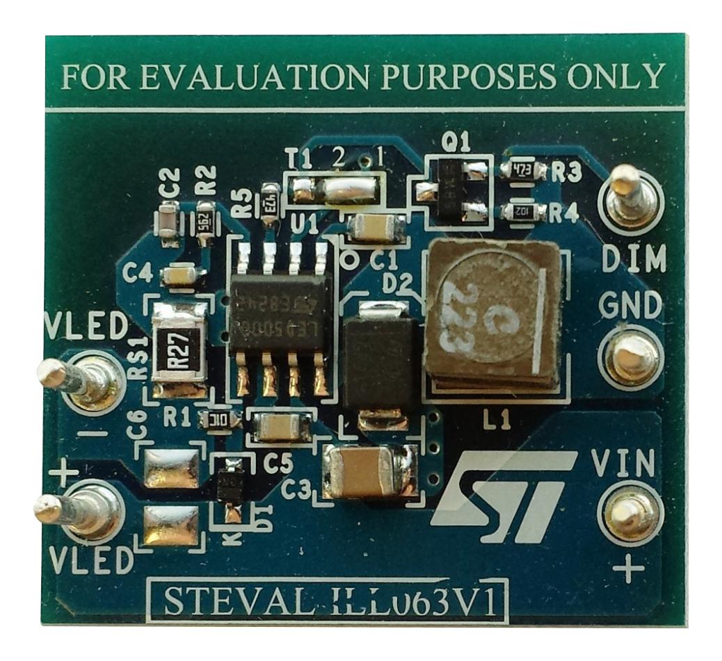 STEVAL-ILL063V1 - Stmicroelectronics - EVAL BOARD, 3A LED DRIVER