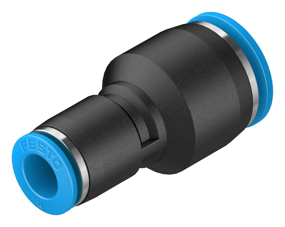 QS-12-8 - Festo - Pneumatic Fitting, Push-In Fitting, 14 bar