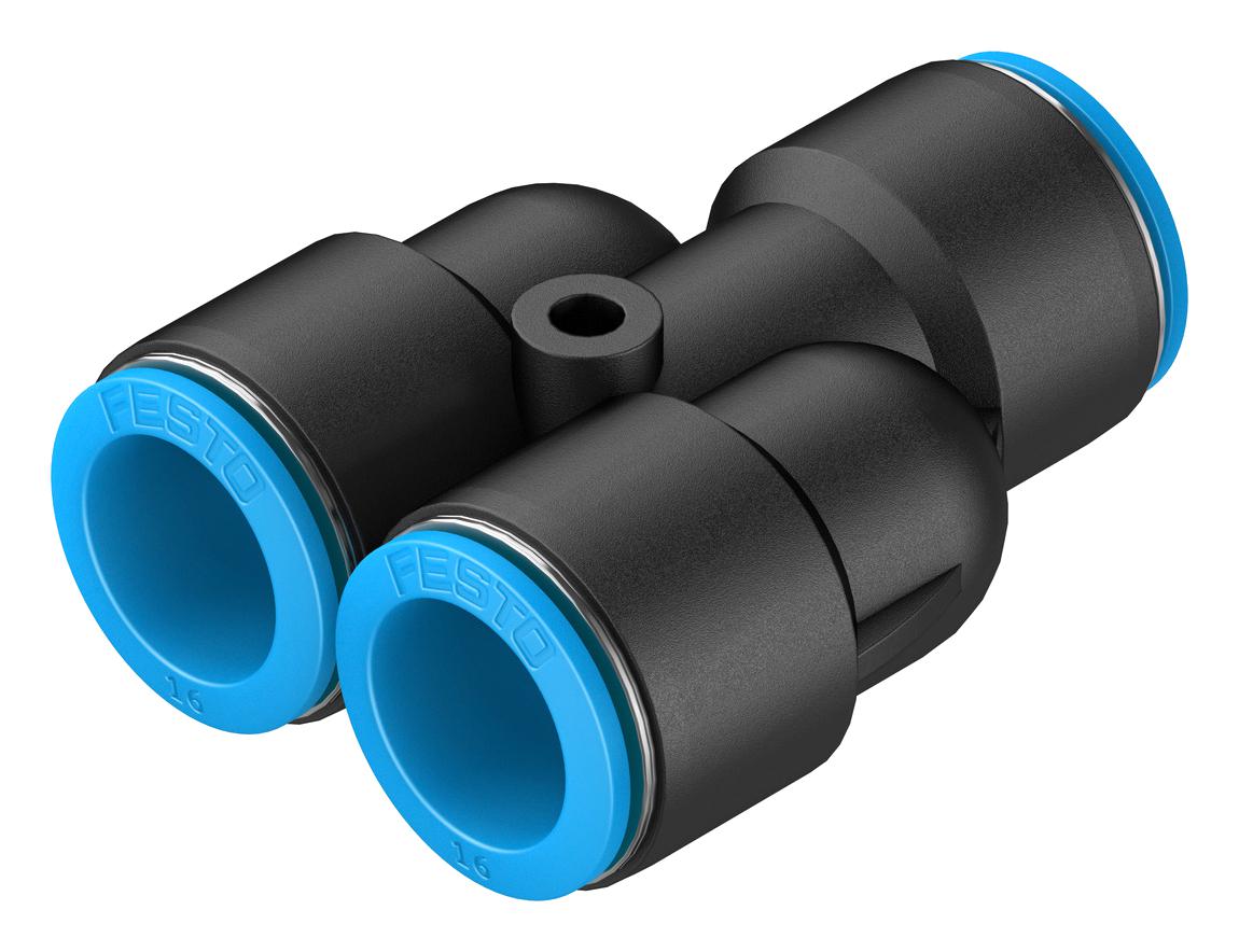 QSY-16 - Festo - Pneumatic Fitting, Push-In Y-Fitting, 14 bar