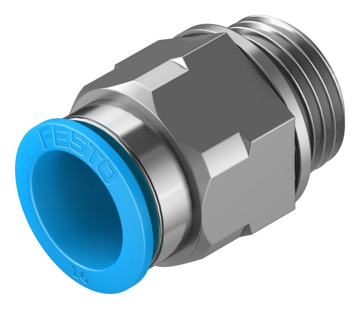 QS-G1/2-16 - Festo - Pneumatic Fitting, Push-In Fitting, G1/2