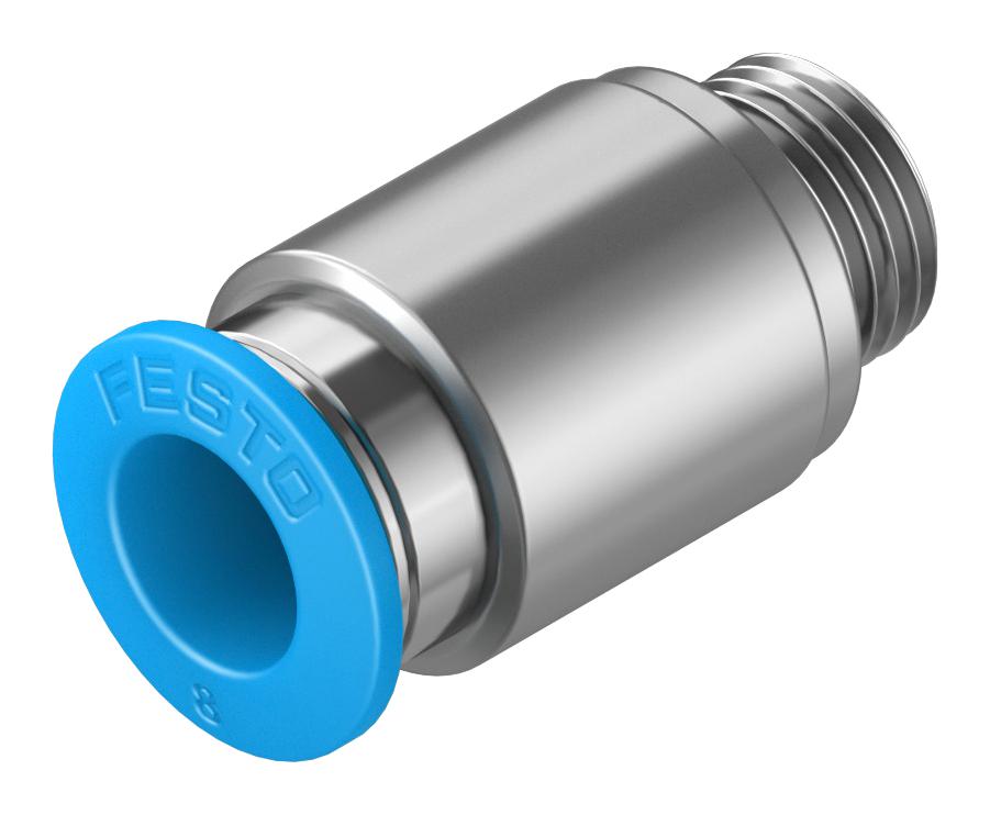QS-G1/8-8-I - Festo - Pneumatic Fitting, Push-In Fitting, G1/8