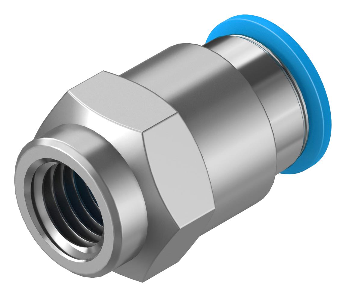 QSF-1/4-12-B - Festo - Pneumatic Fitting, Push-In Fitting, G1/4