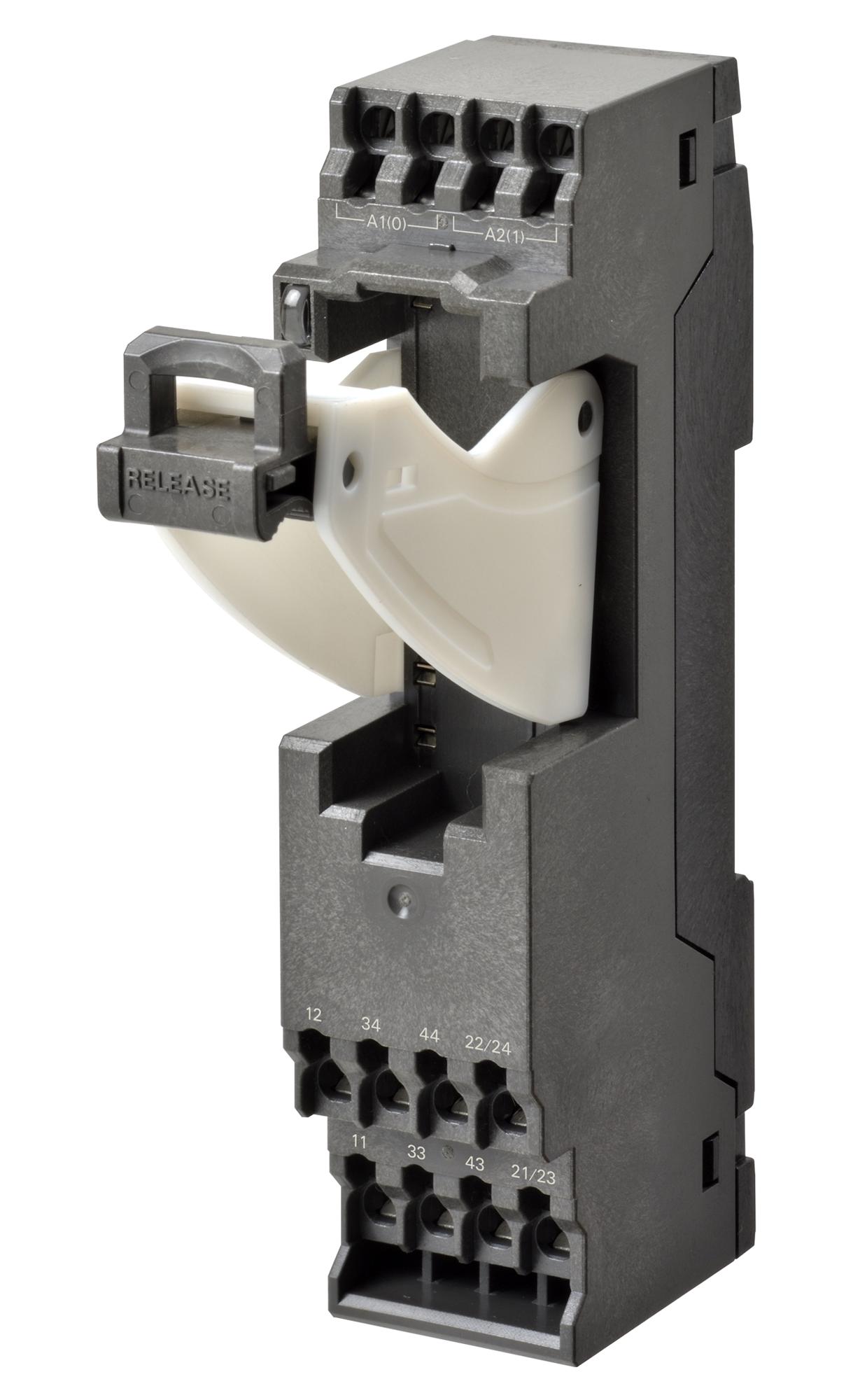 P7SA-10F-ND-PU DC24 - Omron Industrial Automation - Relay Socket, DIN Rail, Push In