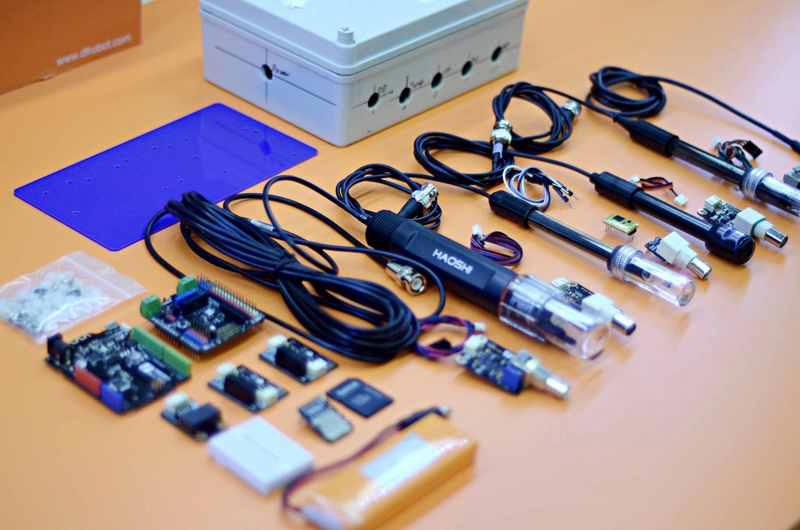 KIT0131-1 - Dfrobot - Water Monitoring Kit, Gravity KnowFlow, Arduino ...