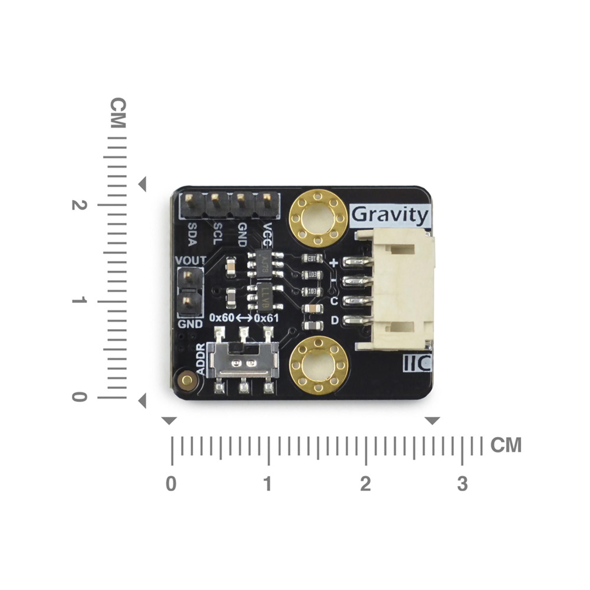 DFR0552 - Dfrobot - I2C 12-Bit DAC Module, for Arduino and Raspberry Pi ...
