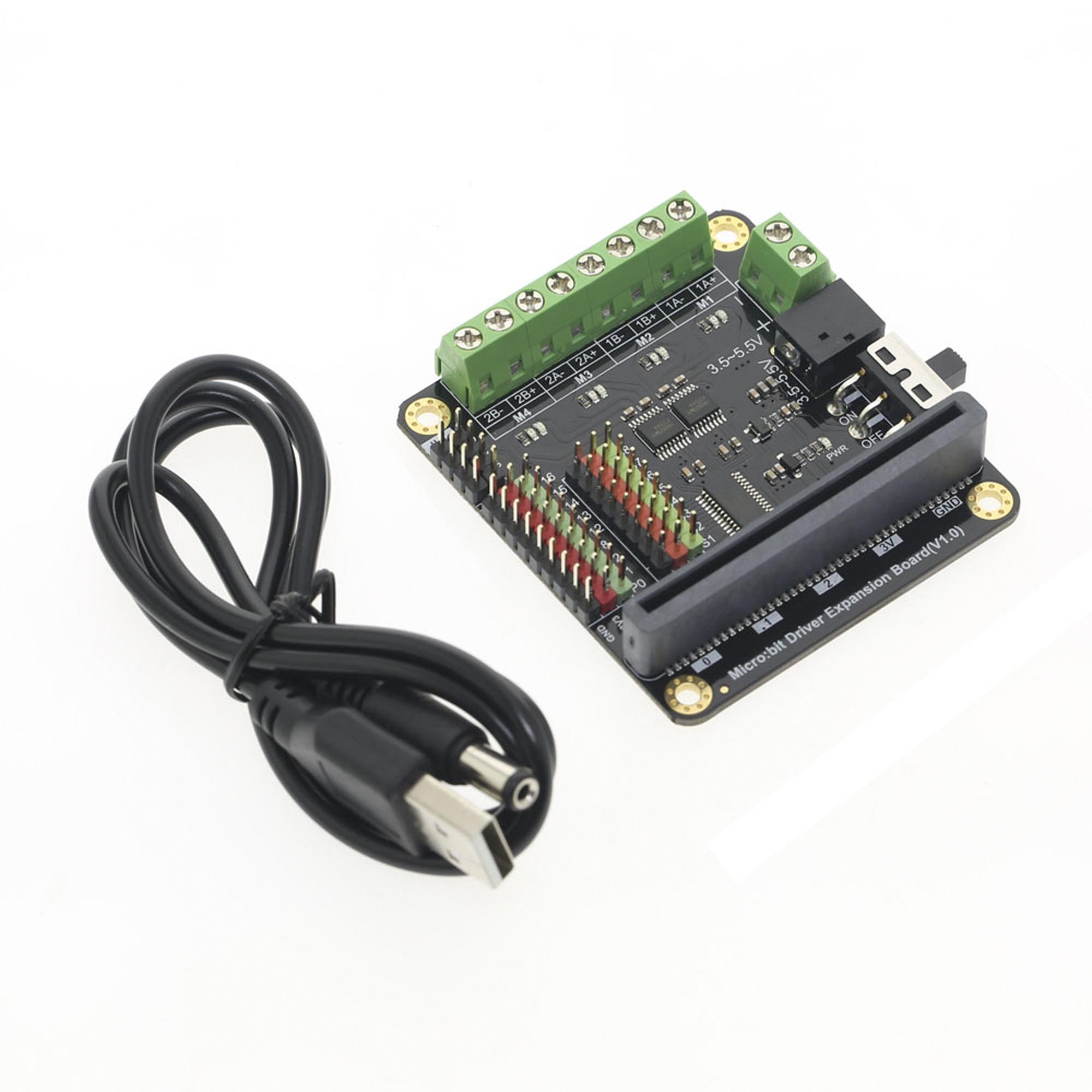 DFR0548 - Dfrobot - Driver Expansion Board, HR8833, For BBC micro:bit ...