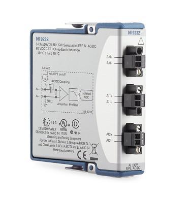 782000-02 - Ni / Emerson - Sound and Vibration Module, NI-9232, AC/DC ...
