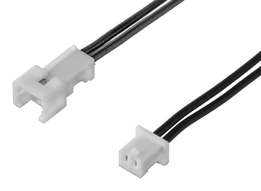 218113-0201 - Molex - Cable Assembly, PicoBlade Receptacle to PicoBlade Plug, 2 Ways