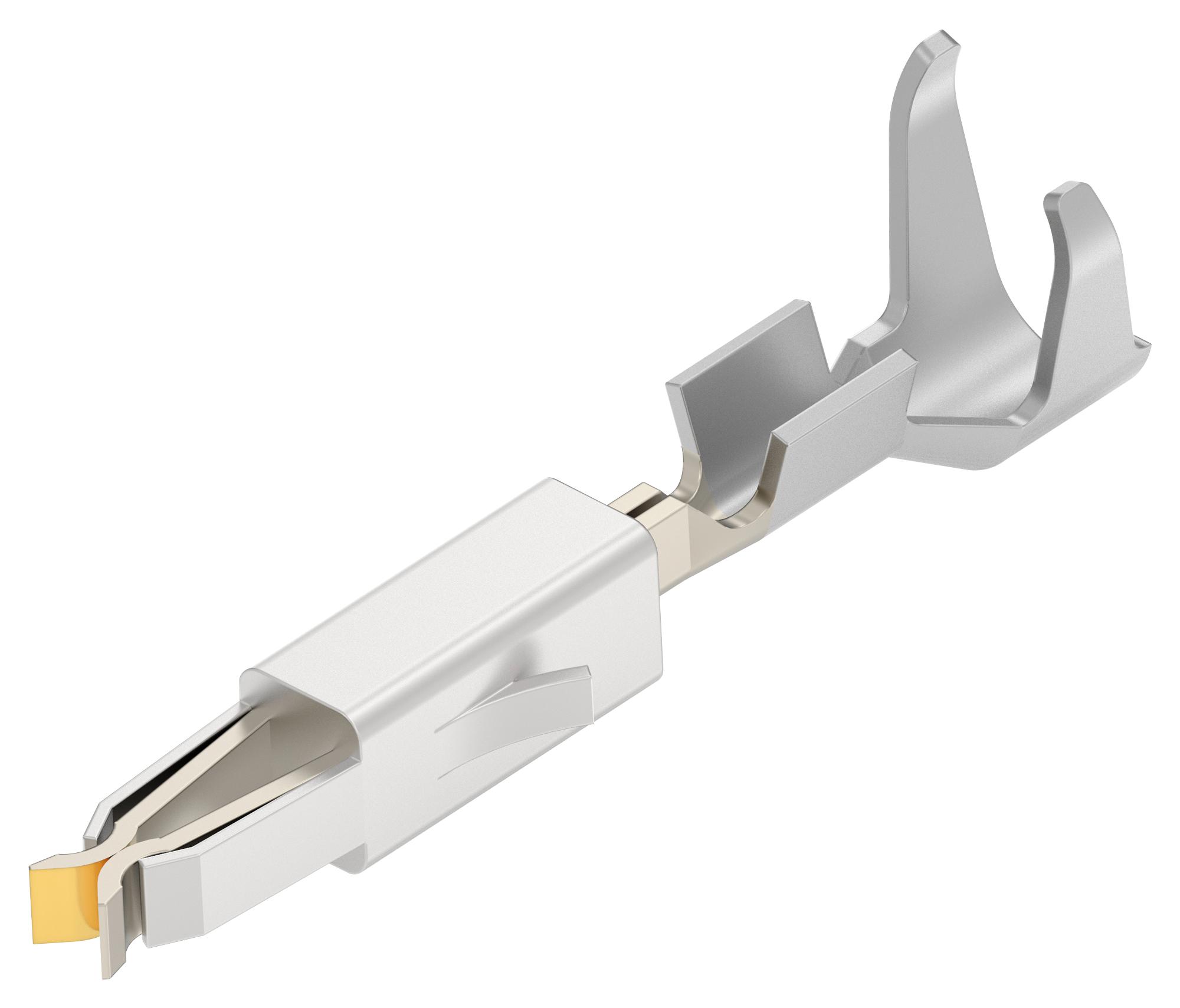 Micro Amp TE Connectivity 35109 Terminal Ring Tongue, 12-10AWG, Yellow ...