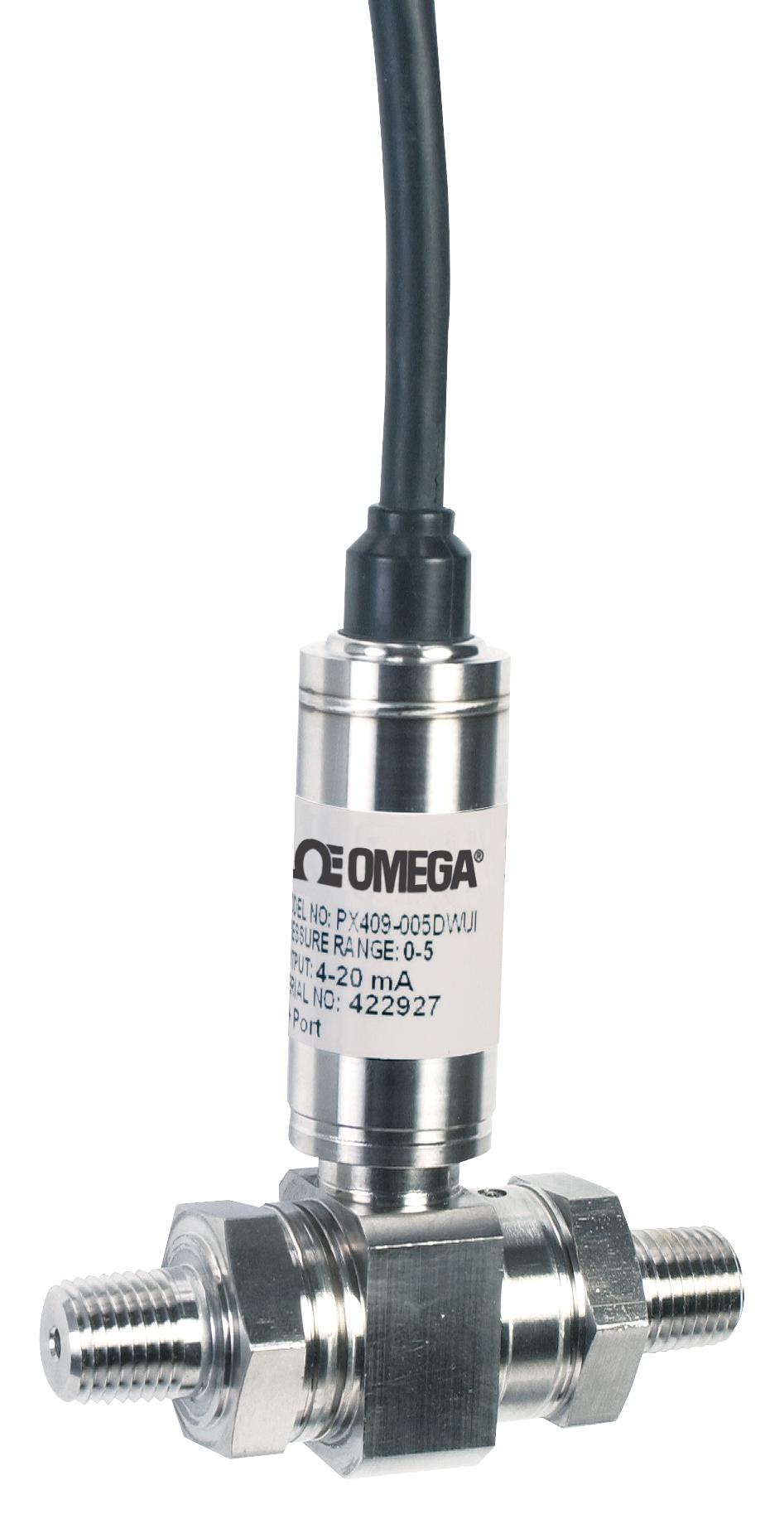 PX409-2.5DWU5V - Omega - Pressure Sensor, 2.5 psi, Analogue