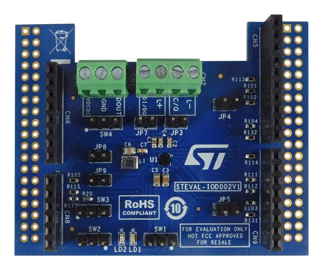 STEVAL-IOD002V1 - Stmicroelectronics - Expansion Board, L6364W, Dual Channel IO-Link Device