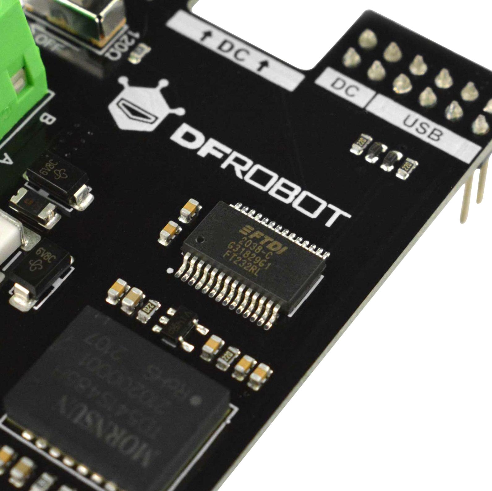 DFR0779 - Dfrobot - Expansion Shield, RS485 Connector, Alpha & Delta