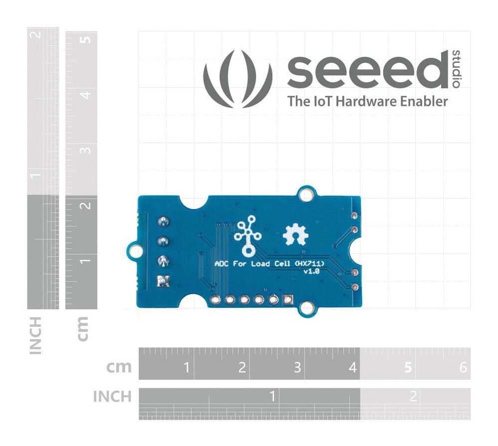 101020712 - Seeed Studio - ADC Module, 24 Bit, 2.6 V to 5.5 V