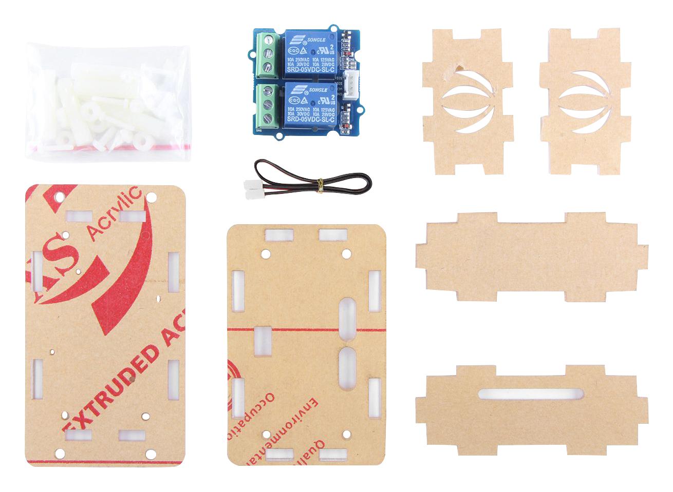 103020132 - Seeed Studio - SPDT Relay Board, SRD-05VDC-SL-C, Arduino ...