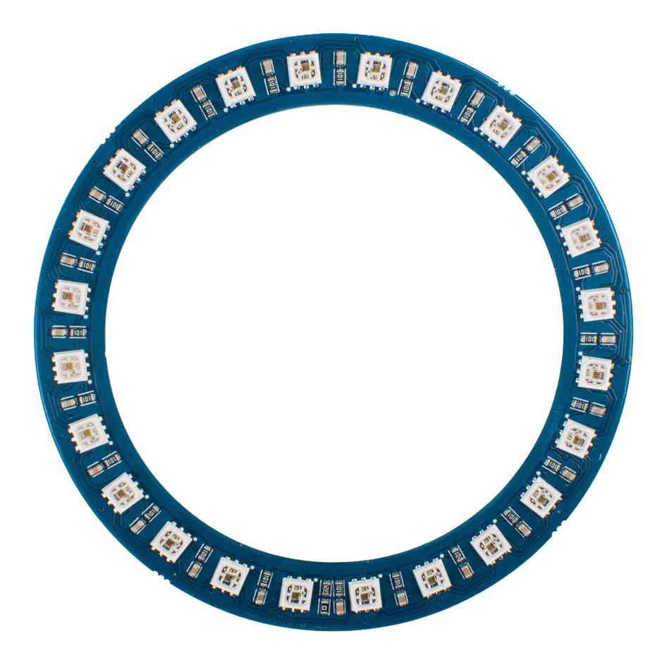 104020168 - Seeed Studio - LED Ring Board, RGB, 3.3V / 5V