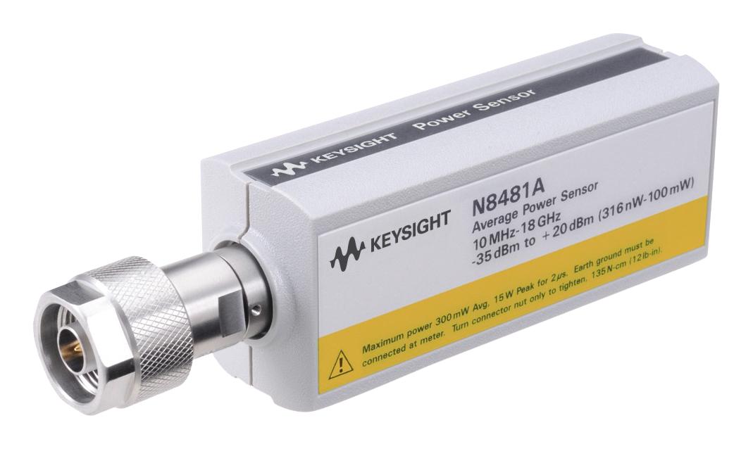 N8481A - Keysight Technologies - RF Power Sensor, 10MHz to 18GHz, -35dBm to +20dBm