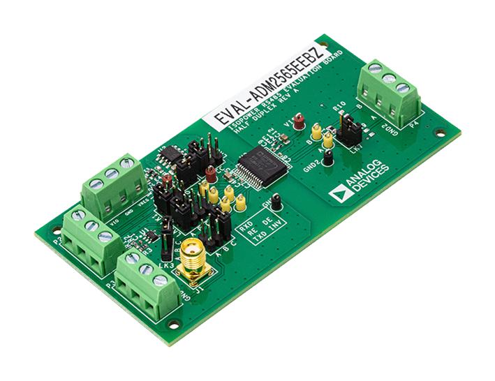 EVAL-ADM2565EEBZ - Analog Devices - Evaluation Board, ADM2565EBRNZ, Half-Duplex RS-485 Transceiver
