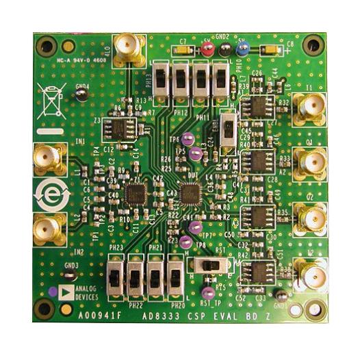 AD8333-EVALZ - Analog Devices - Evaluation Board, AD8333ACPZ, I/Q Demodulator & Phase Shifter