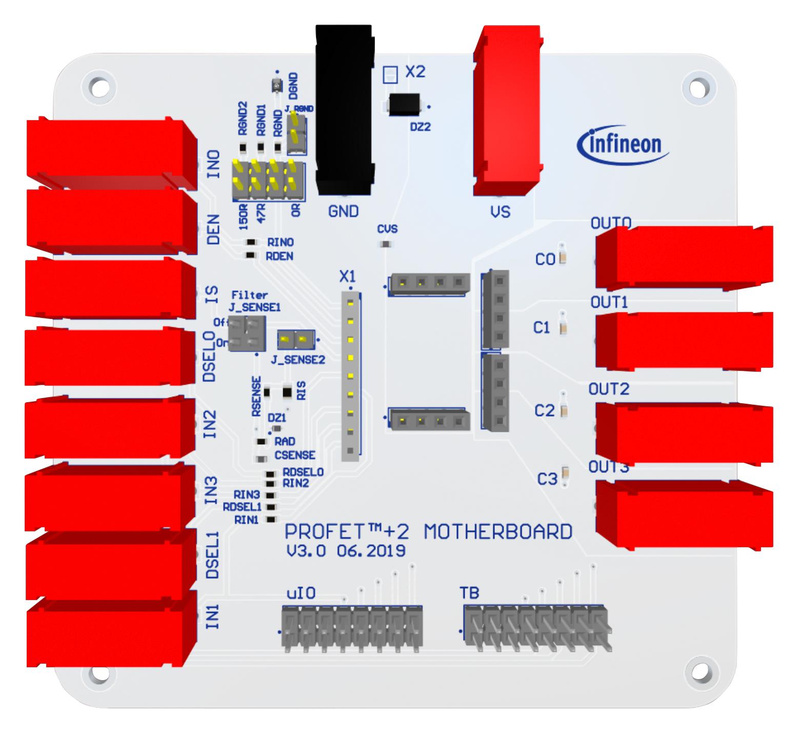 PROFETONE4ALLMBV1TOBO1 - Infineon - Mother Board, Power Management - Load Switch, High Side Switch