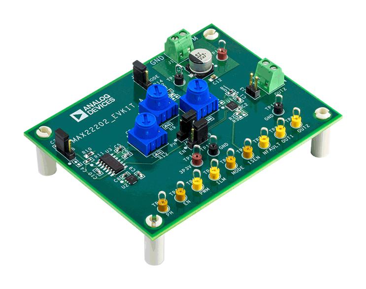 MAX22202EVKIT# - Analog Devices - Evaluation Kit, MAX22202ATC+, Brushed ...