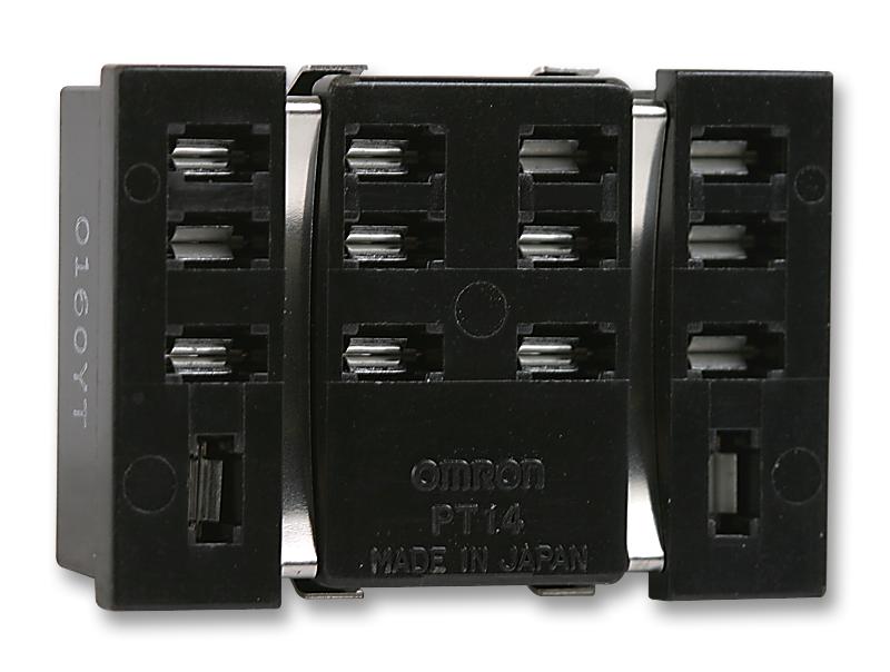 PT14 - Omron Industrial Automation - Relay Socket, Through Hole, Solder Lug