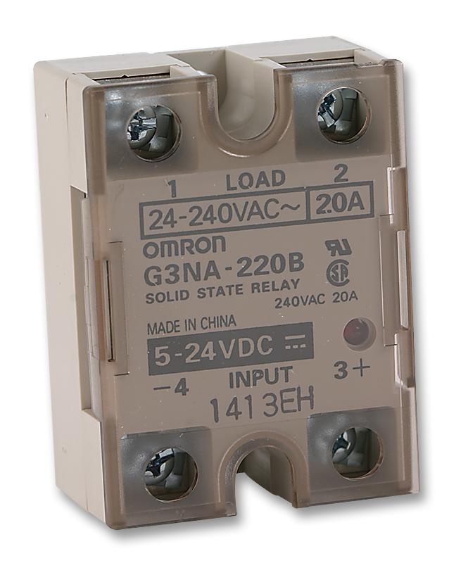G3NA-220B 5-24DC - Omron Industrial Automation - Solid State Relay, 20 A, 264 VAC