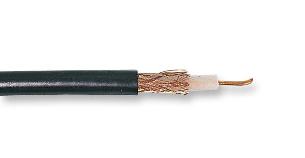 CF0082 BLACK 100M - Multicomp Pro - Coaxial Cable, Per Metre, CATV/MATV ...