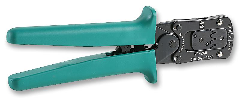 WC-240 - Jst (japan Solderless Terminals) - Crimp Tool, Ratchet, JST SPH-002T-P0.5S 30AWG/28AWG ...