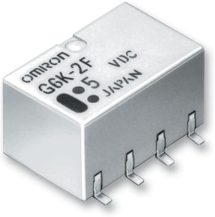 G6K-2G-Y DC24 - Omron Electronic Components - Signal Relay, 24 VDC, DPDT