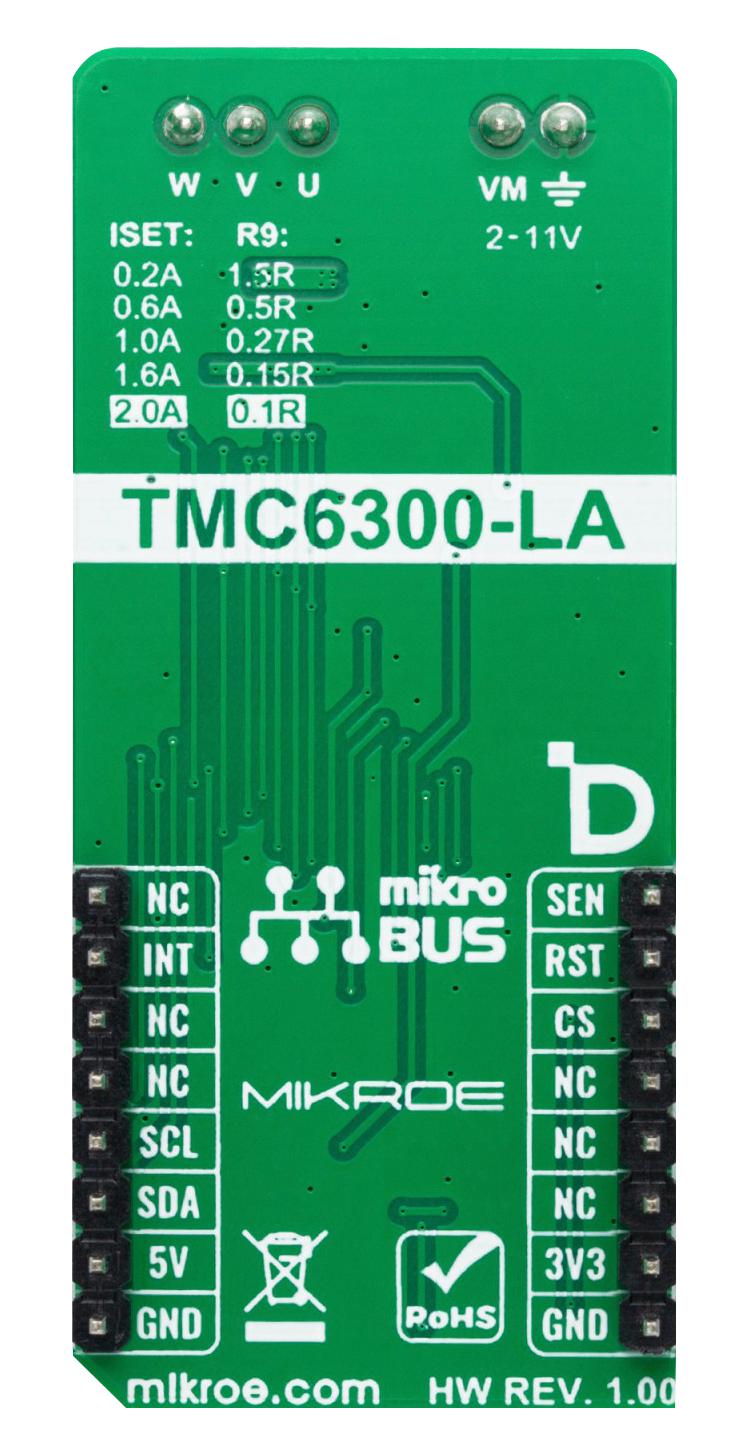 MIKROE-5910 - Mikroelektronika - Add-On Board, Brushless 27 Click, TMC6300