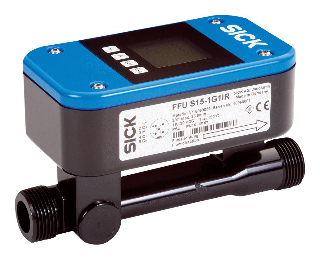 FFUS20-1G1IO - Sick - Flow Meter, Ultrasonic Flowmeter, 3.5 l/min